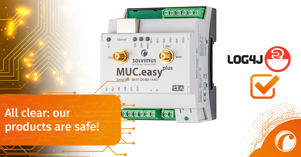 All clear: security hole Log4j - solvimus GmbH